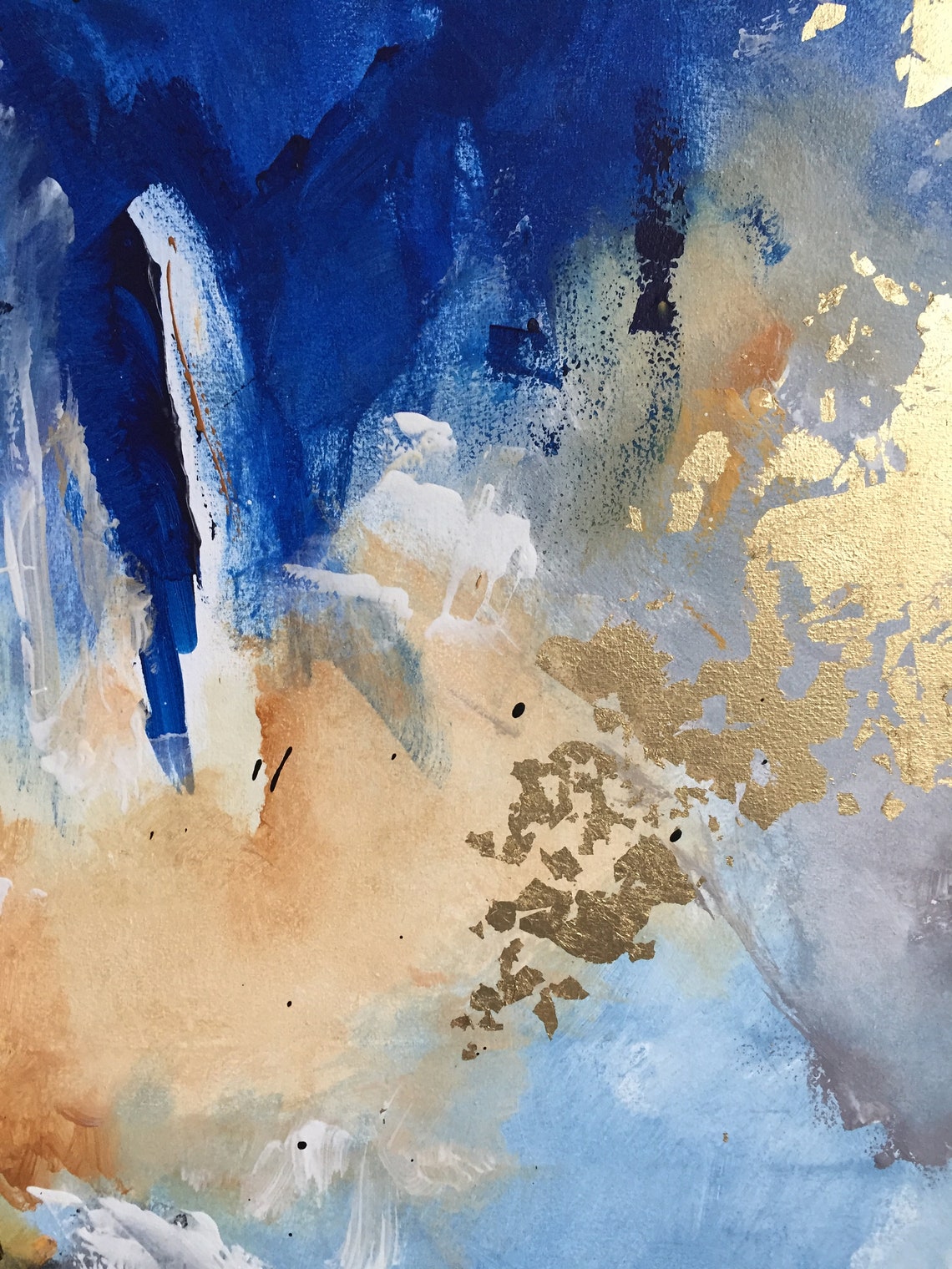 Master Bedroom Wall Art Gold Foil Painting Large Abstract Painting Art master-bedroom-wall-art-gold-foil-painting-large-abstract-painting-art