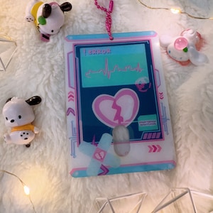 Acrylic Xray Cyberpunk Photocard Holder Keychain - Etsy