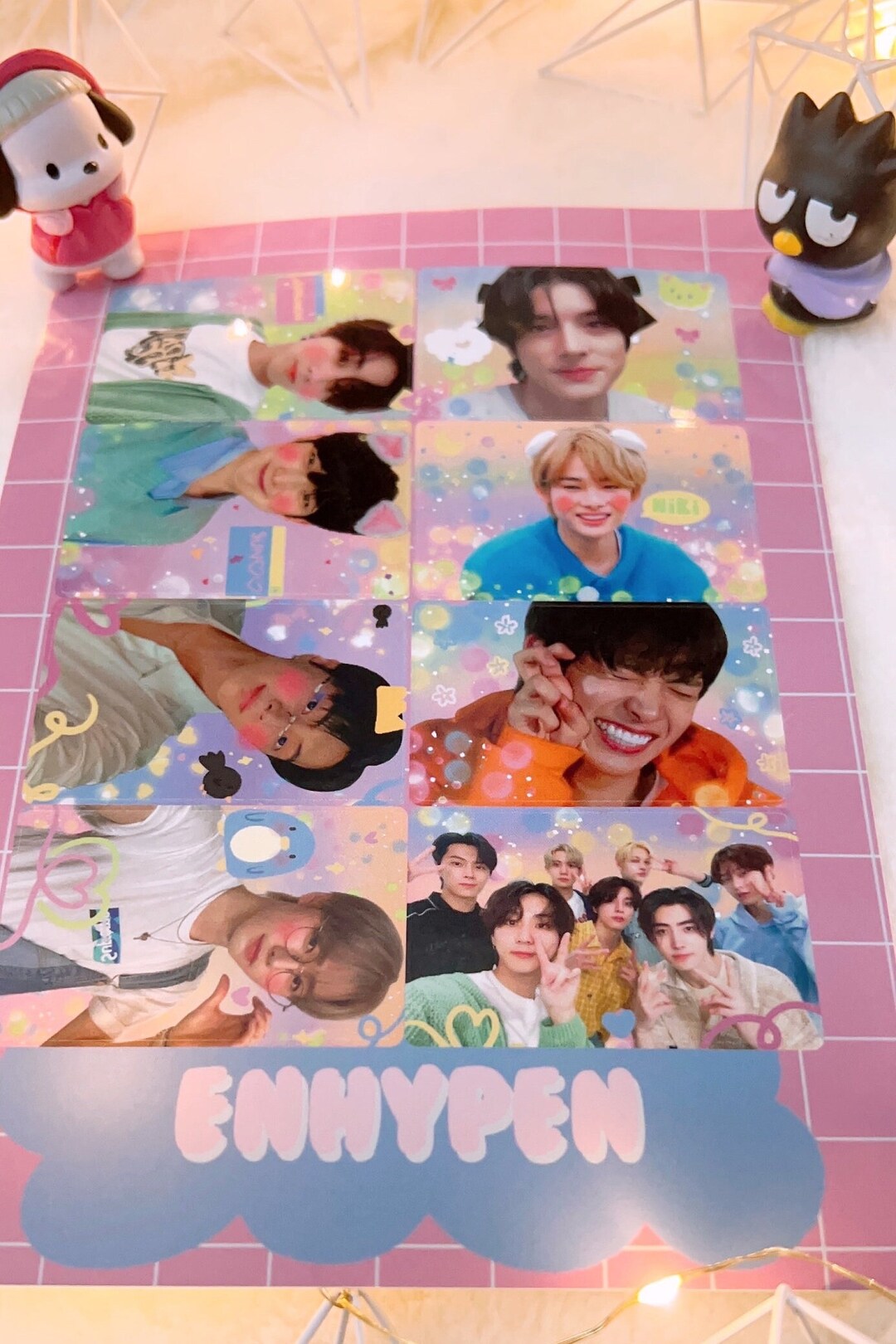 Enhypen Purikura Deco Sticker Sheet - Etsy
