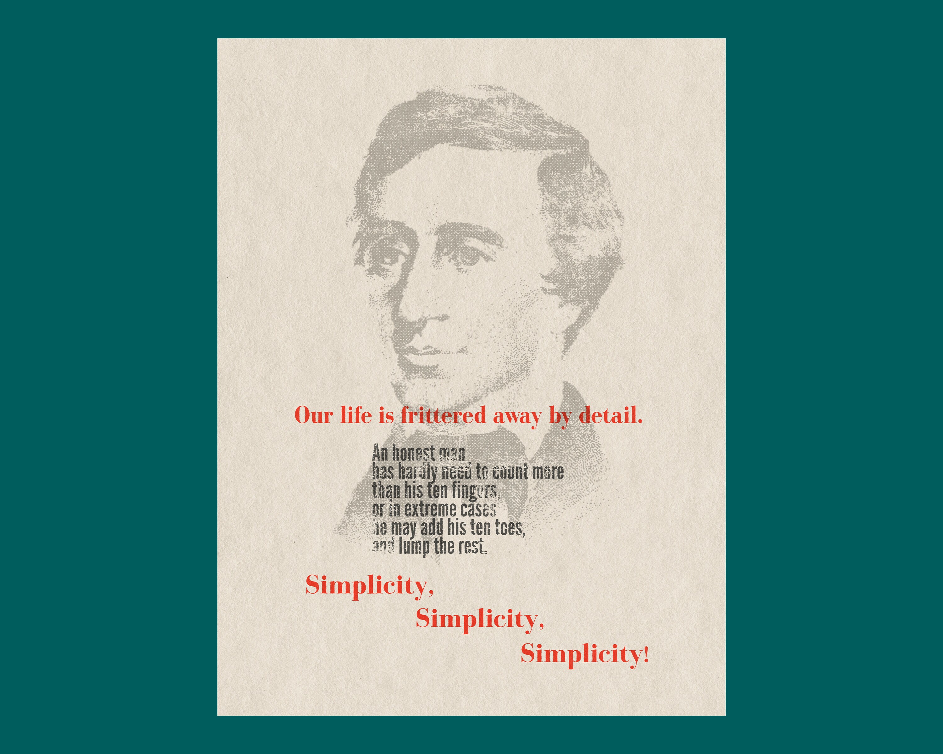 Thoreau On Simplicity