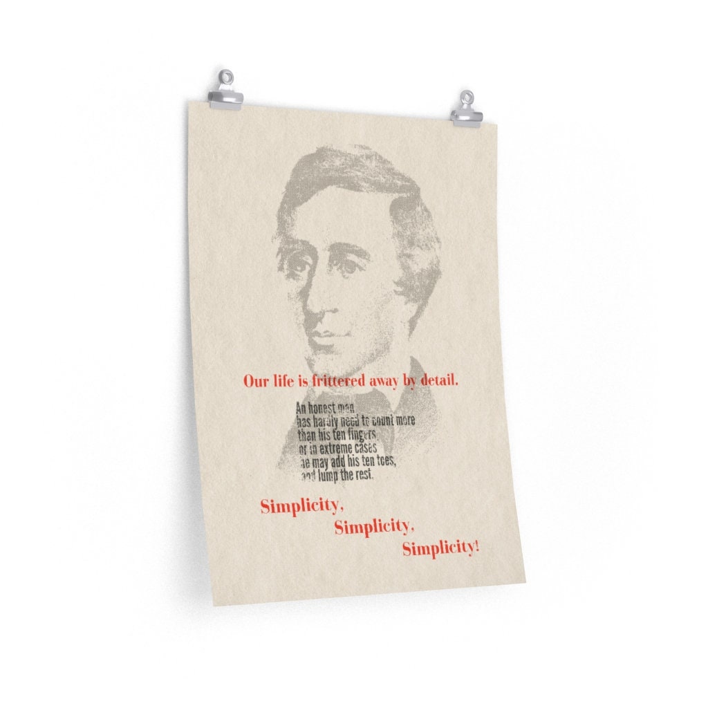 Thoreau On Simplicity