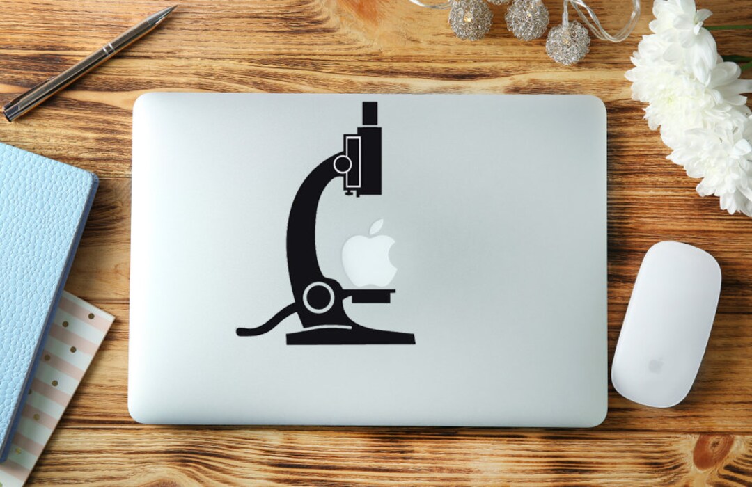 Microscope Decals MacBook Laptop Vinyl Sticker - Etsy