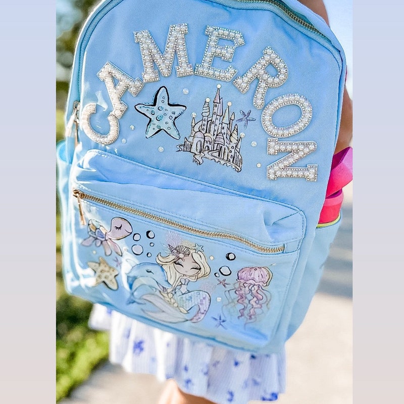 Mermaid Backpack - Etsy