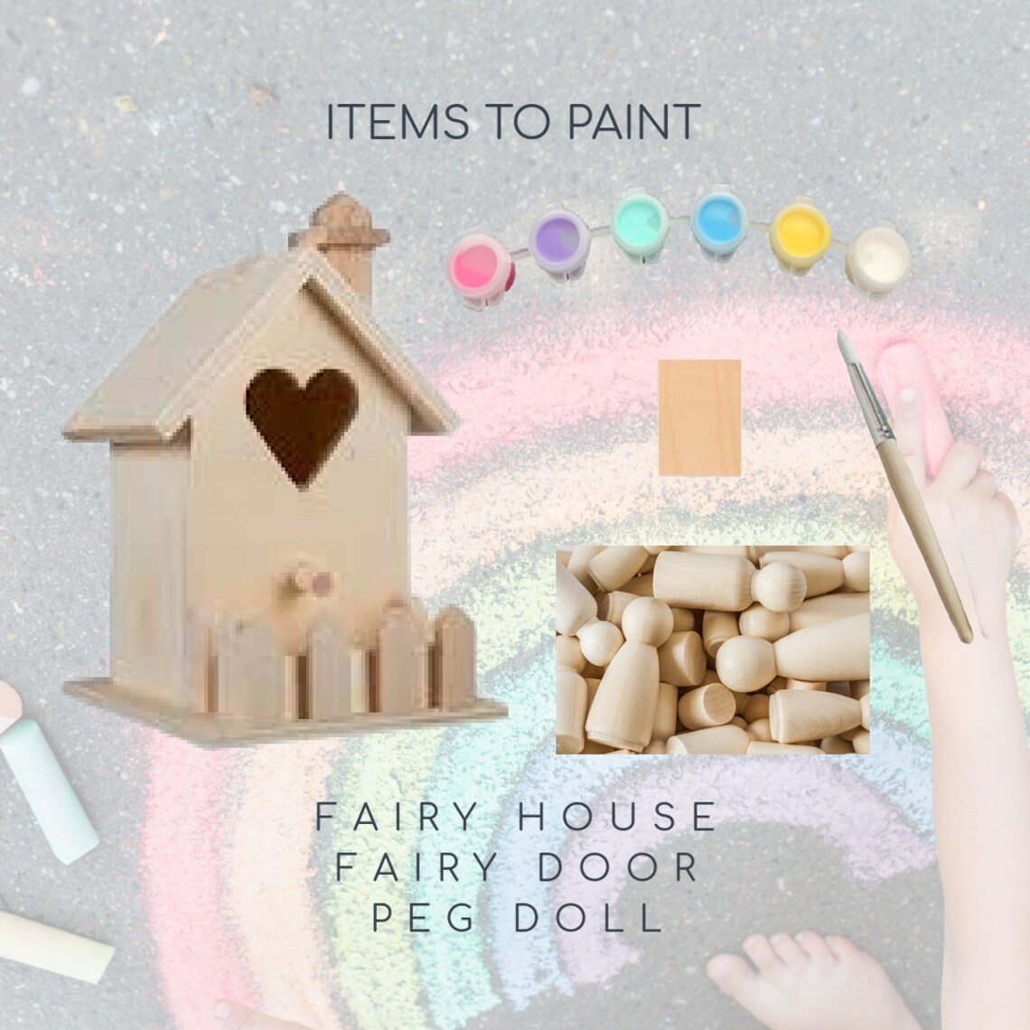 Fairy Garden Kit Craft Kit for Kids Craft Kit Fairy Fairy - Etsy
