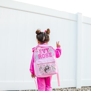 Personalized Backpack Name Backpack Back to School Bag Custom Backpack ...