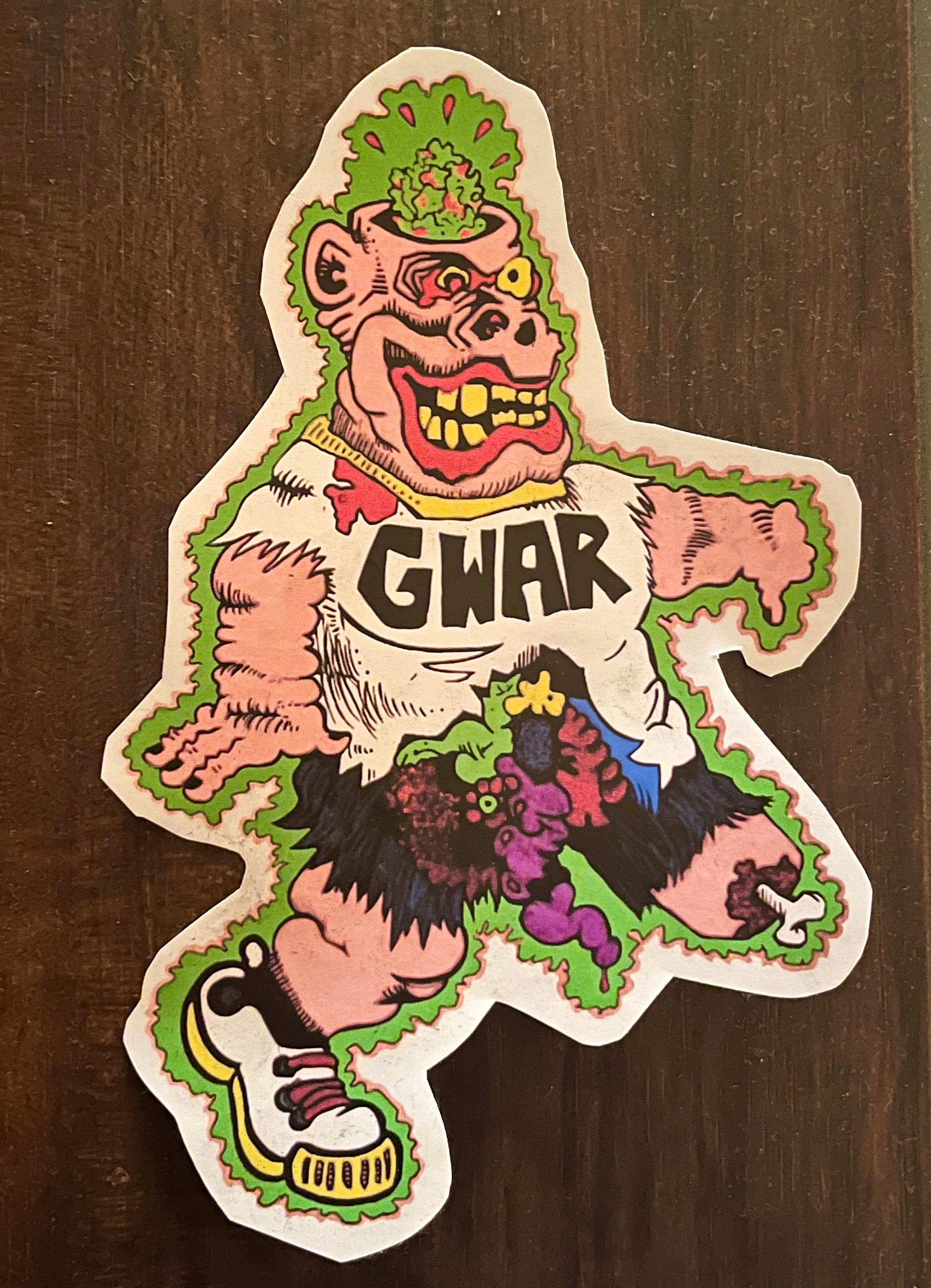 GWAR Dave Brockie Bohab home From the Show Sticker - Etsy