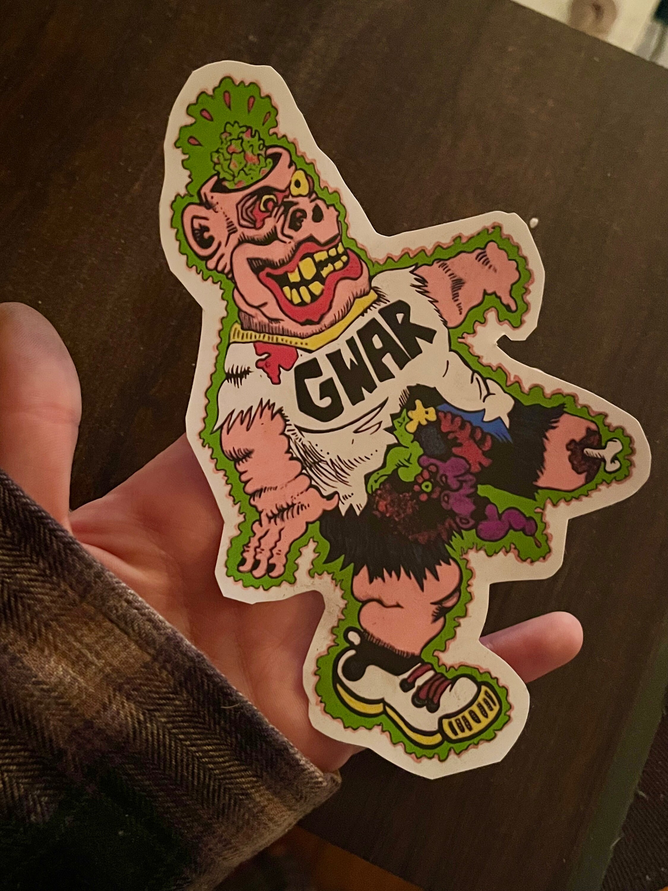 GWAR Dave Brockie Bohab home From the Show Sticker - Etsy