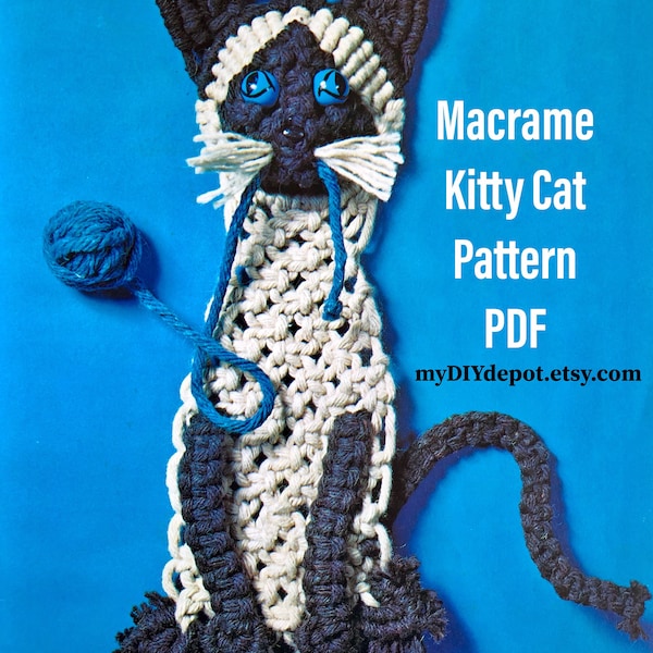 Macrame Cat Bed - Etsy