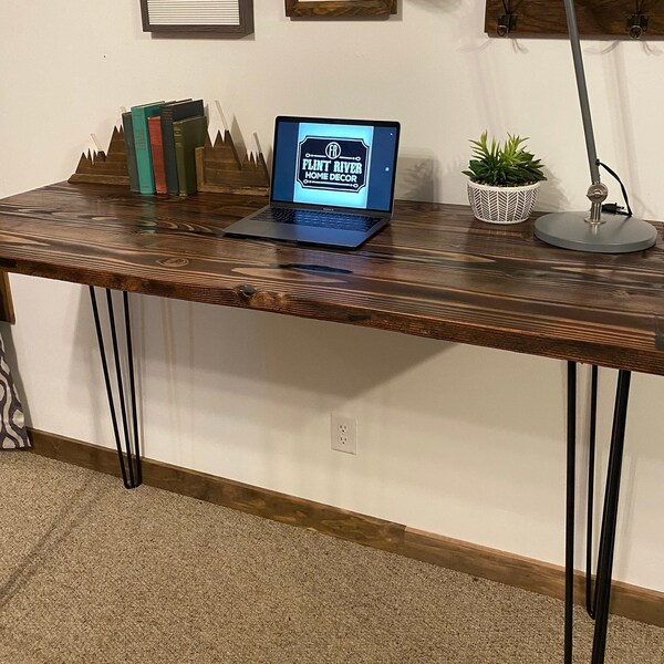 Hairpin Leg Desk - Etsy