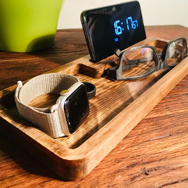 Wood iPhone Stand - Etsy