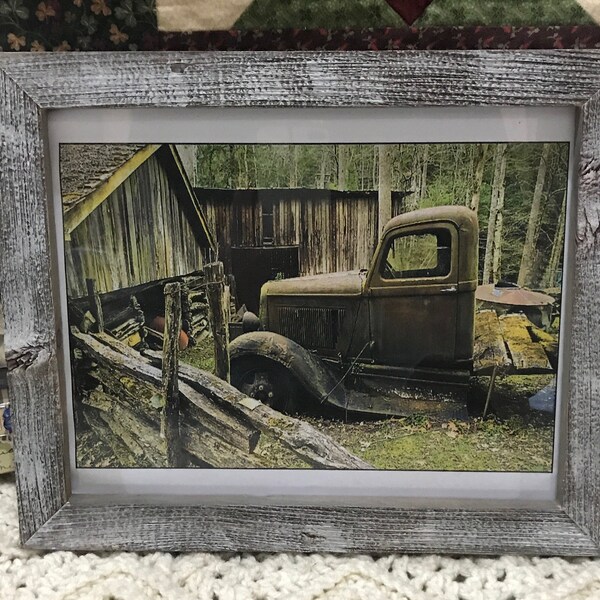 Reclaimed Wood Frame - Etsy