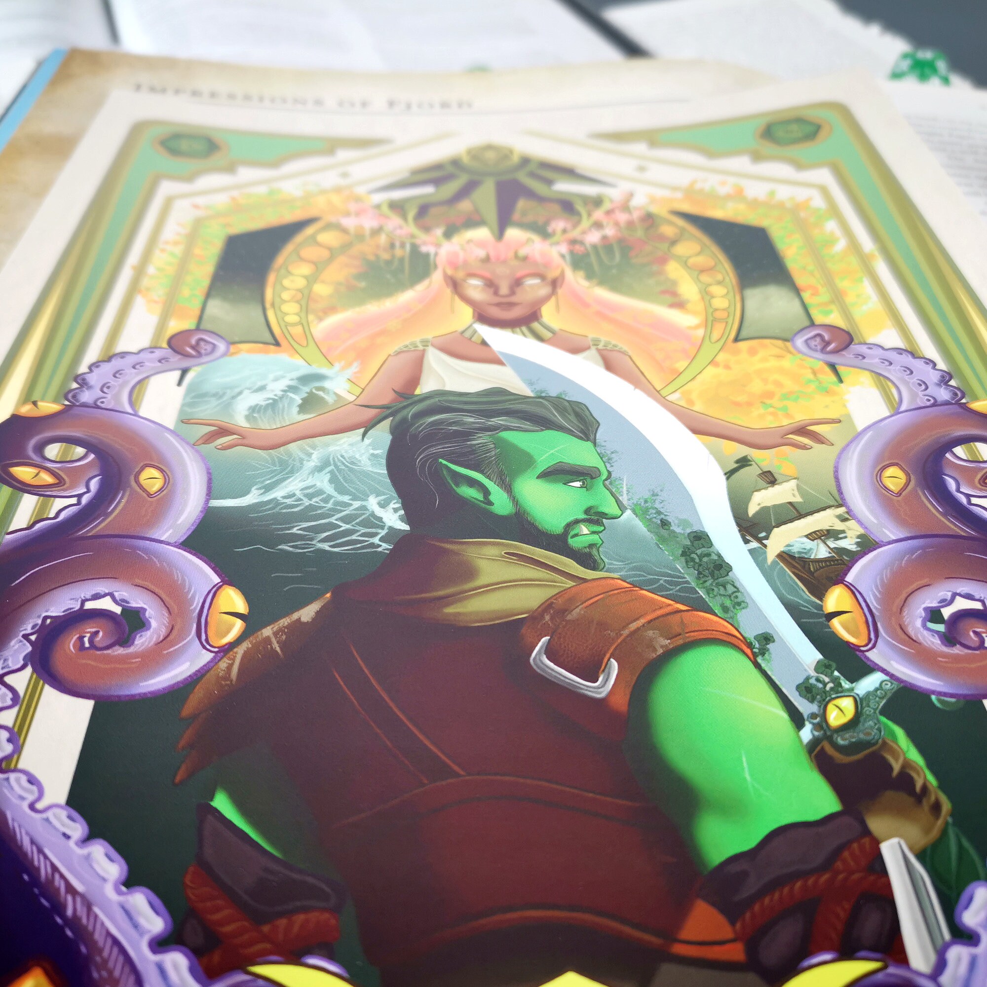 Critical Role Fjord A4 Fanart Print - Etsy UK