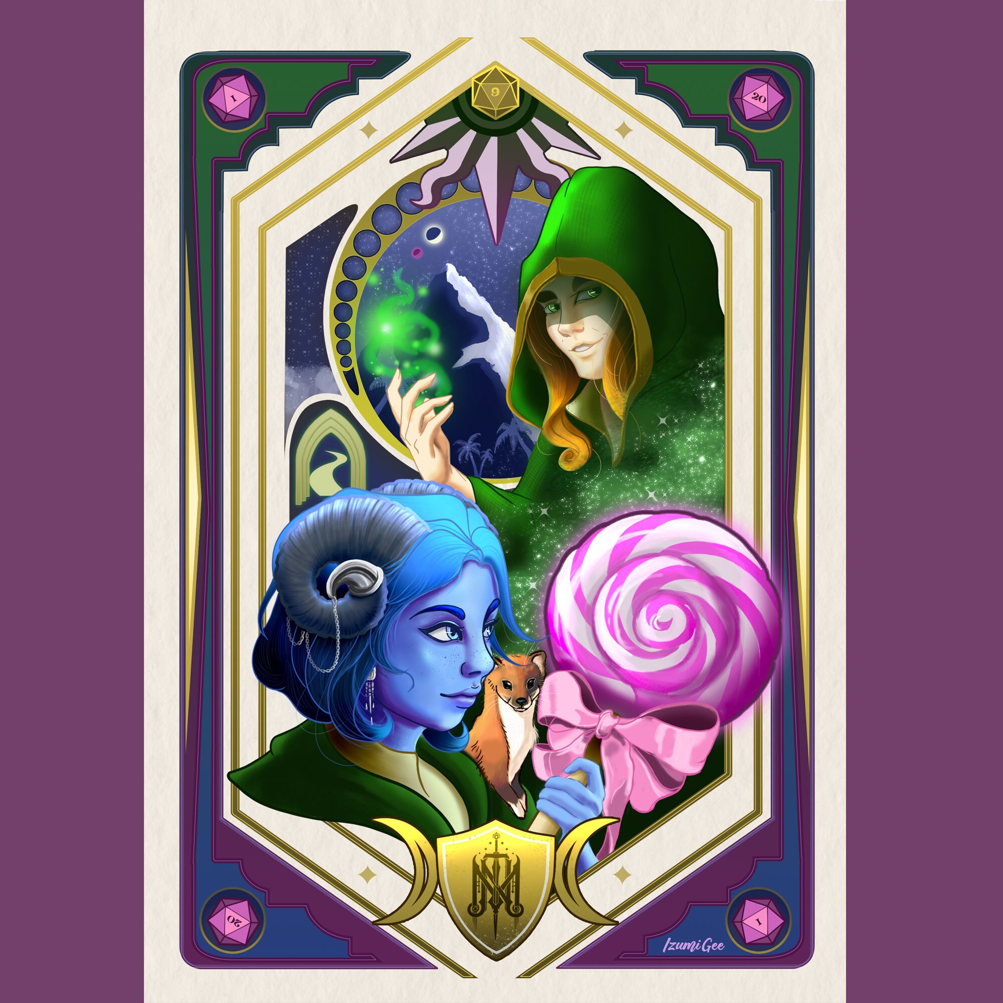Critical Role Jester A4 Fanart Print - Etsy UK