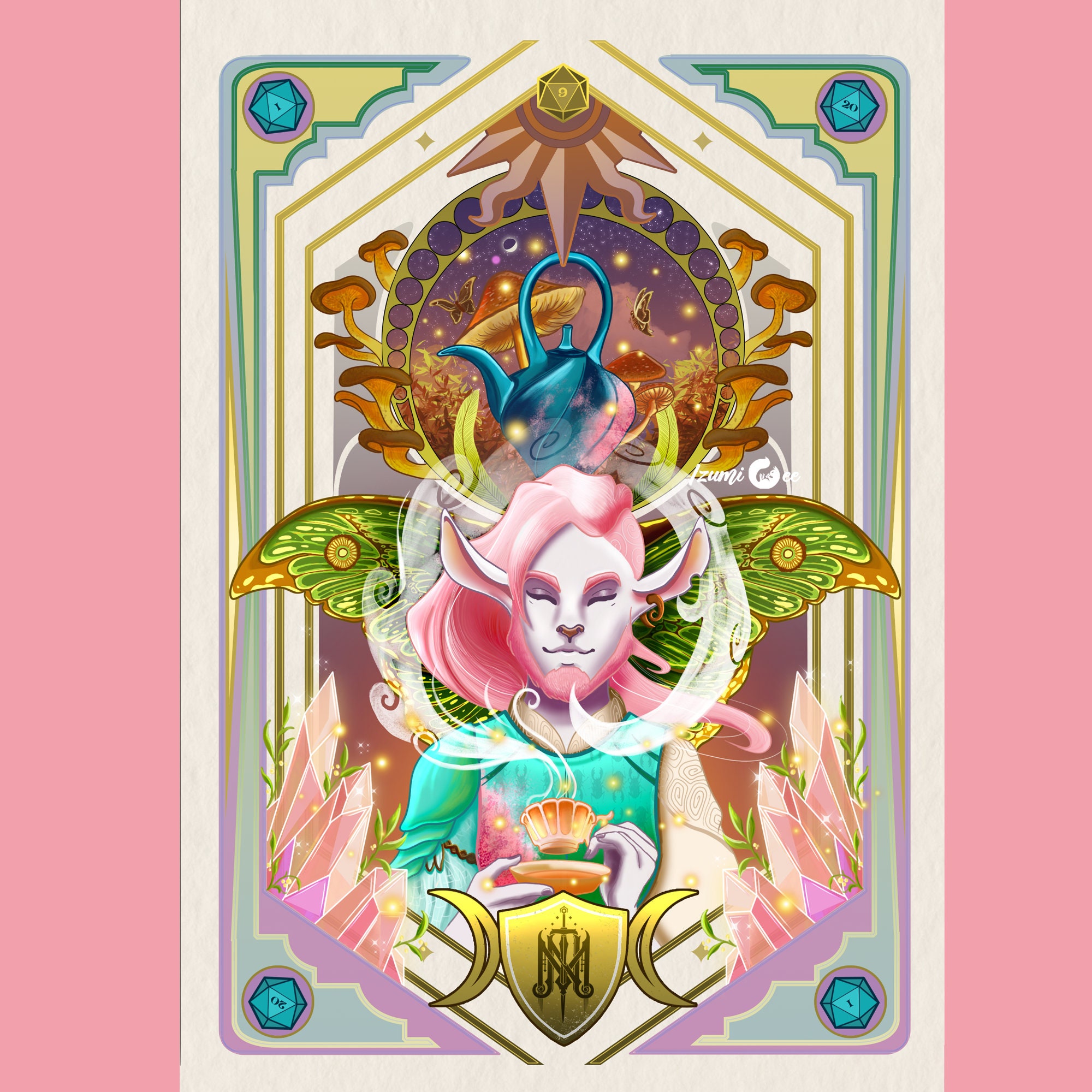 Critical Role Caduceus A4 Fanart Print - Etsy UK