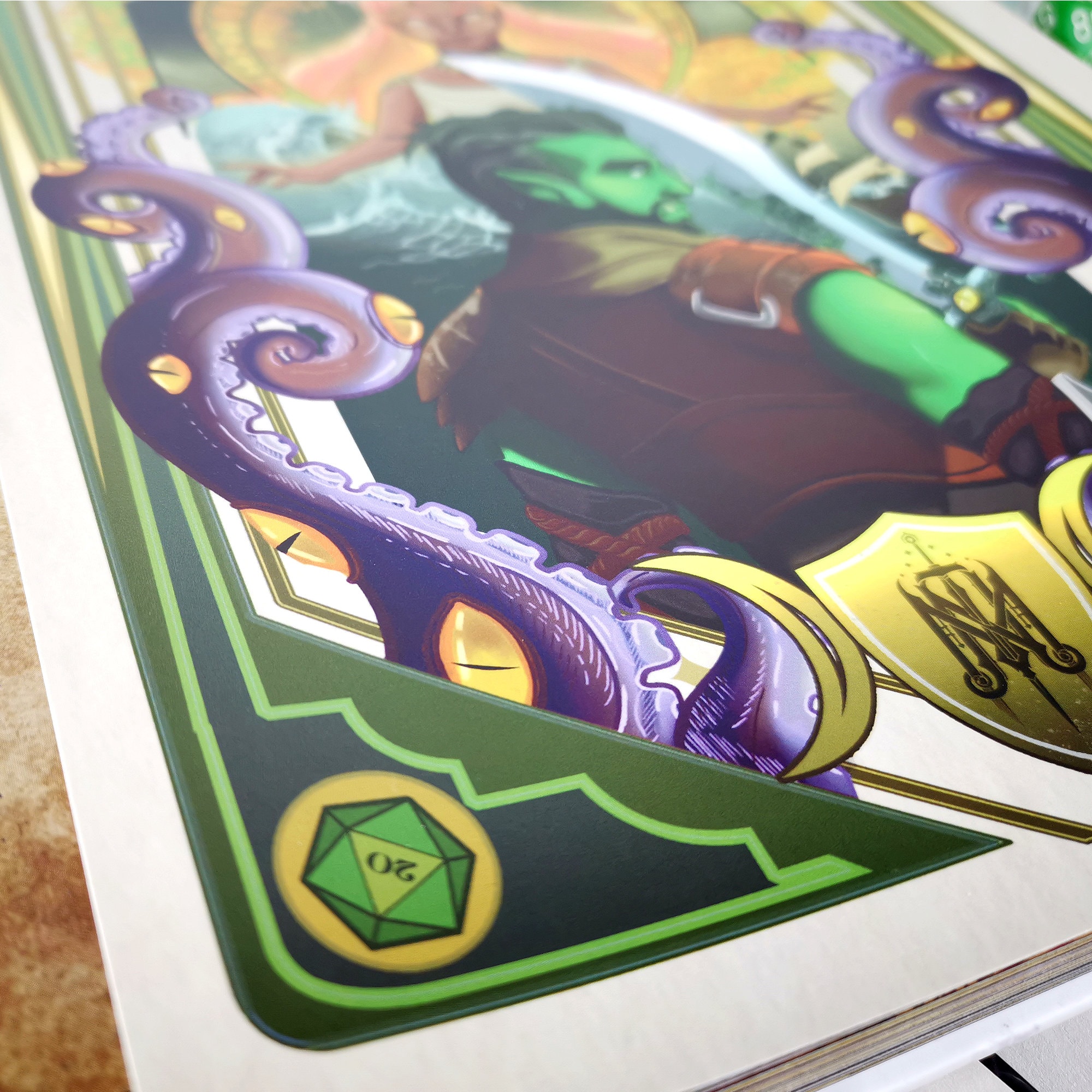 Critical Role Fjord A4 Fanart Print | Etsy