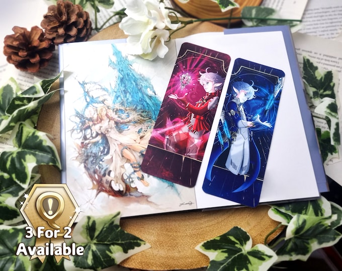 Final Fantasy XIV FF14 Job Class Soul Crystal Magnetic Bookmarks - Etsy