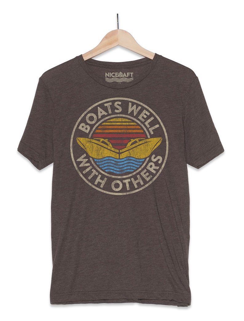 Boats Well With Others Funny Boating T-Shirt For Men & Women | Etsy