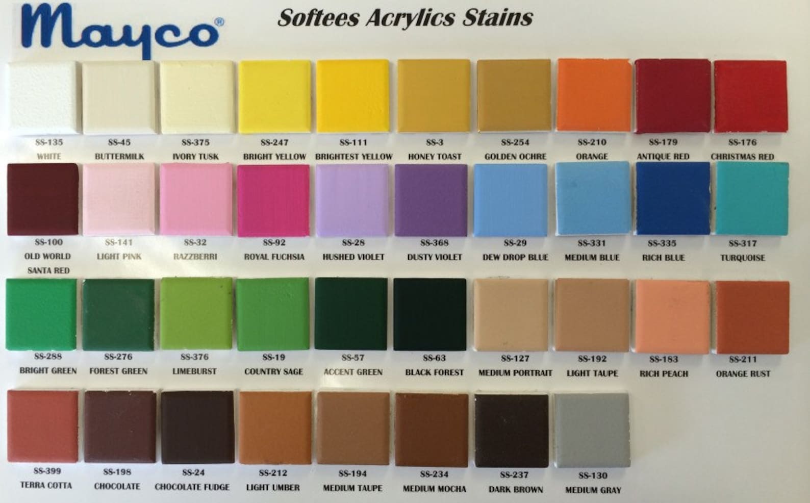 No Fire Pottery Paint Mayco Softees Acrylic Craft Paint - Etsy