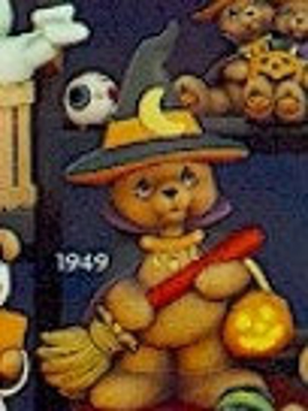 NEW 1949 Bear Witch Boy 12, Unpainted, Perfect Gift, Anniversary Gift ...