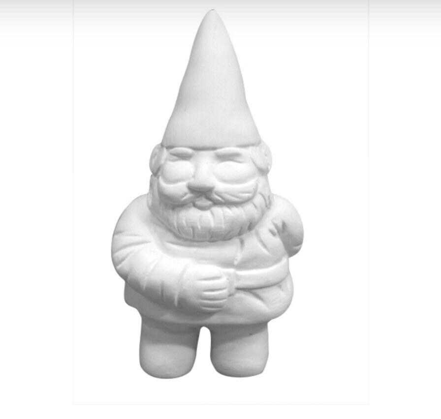Little Norm Garden Gnome Custom Painted or Diy Craft Kit - Etsy