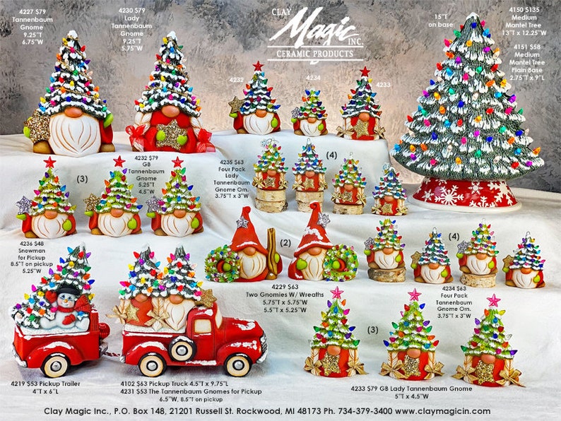 Clay Magic Pottery Ceramic Pottery Bisque Ready to Paint - Etsy