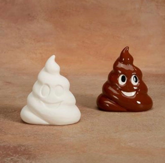 Poop Emoji Figure Ceramic Pottery Bisque Ready to Paint | Etsy