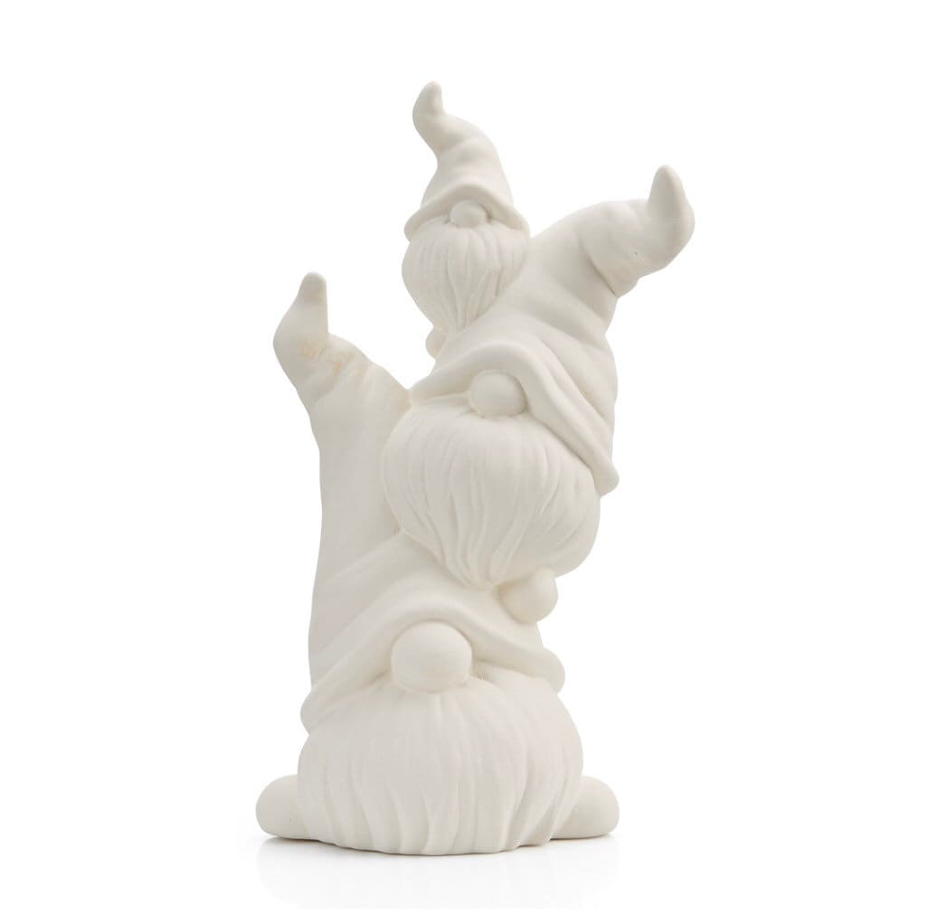 9” Stack of Gnomes Custom Painted or Diy , Craft Kit, Perfect Gift - Etsy