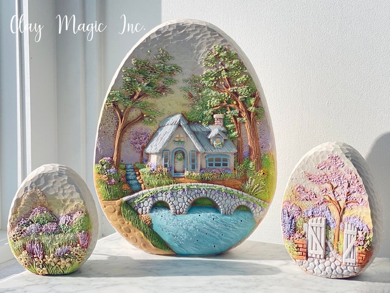 Clay Magic Pottery Ceramic Pottery Bisque Ready to Paint | Etsy