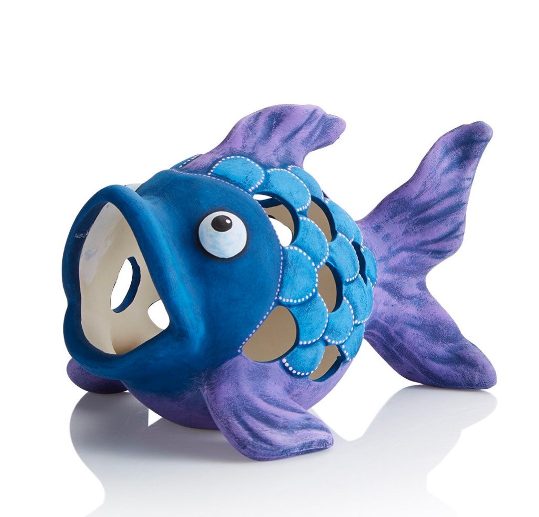 7.75 Fish Lantern Custom Painted or Diy Craft Kit Perfect - Etsy