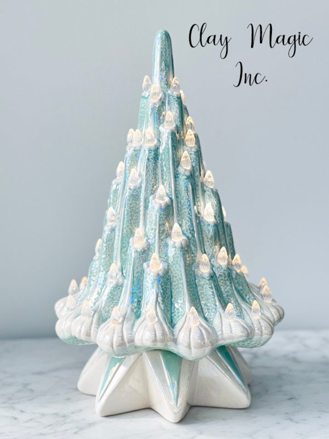 NEW ARRIVAL 14" Ice Tree With Base and Light Kit, Perfect Gift ...
