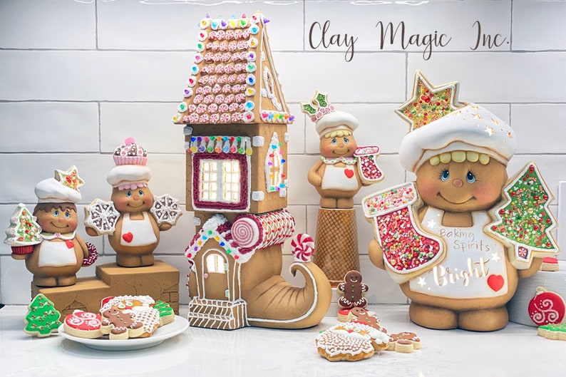 Clay Magic Pottery Ceramic Pottery Bisque Ready to Paint - Etsy