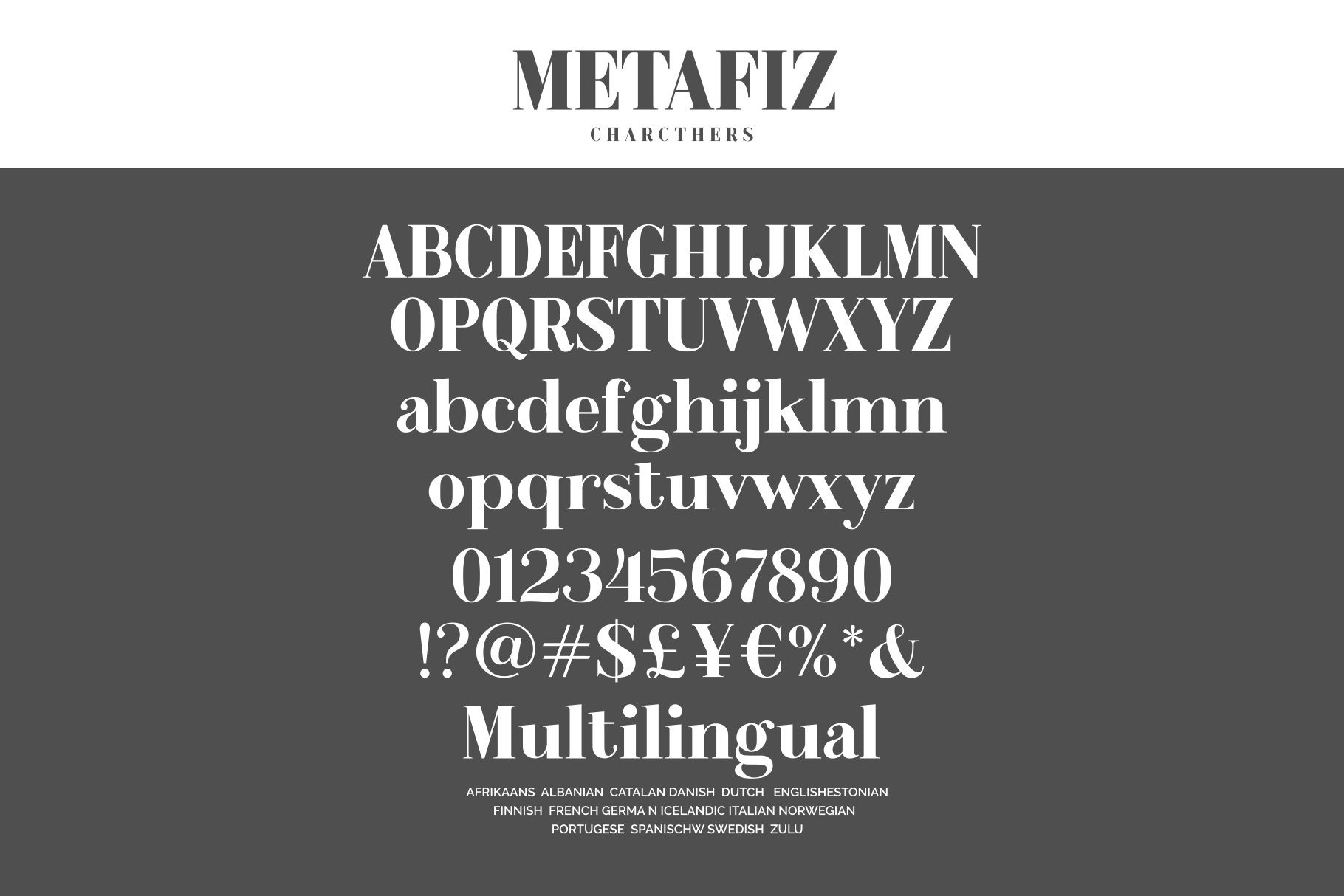 Metafiz an Elegant Font Text Fonts, Elegant Font, Italic Font, Font Family, Bold Font, Quote ...