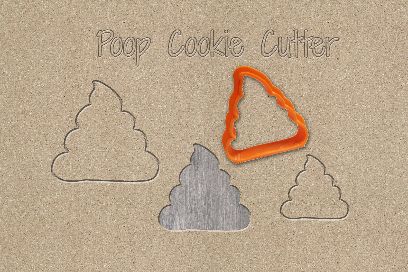 Poop Cookie Cutter Poop Emoji Cutter Poop Emoji Cookie - Etsy