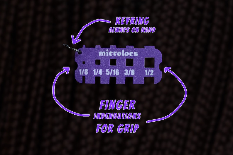 Microlocs Measuring Tool | Microlocs Ruler for Install & Maintenance ...