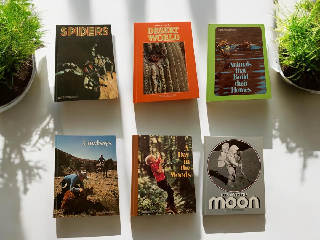 1975 Books for Young Explorers National Geographic Society (set of 6 ...