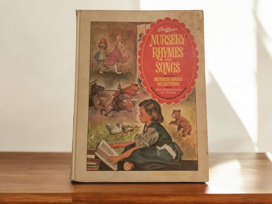 Nursery Rhymes and Songs Published by Parents Magazine 1973 Edition - Etsy