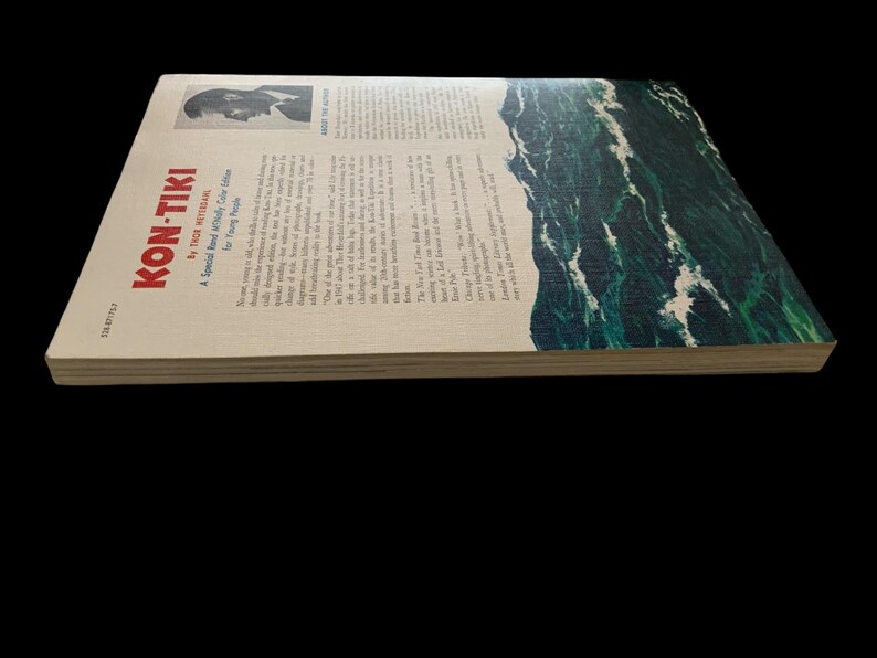 Kon-tiki by Thor Heyerdahl 1975, 1st Paperback, Color Edition - Etsy