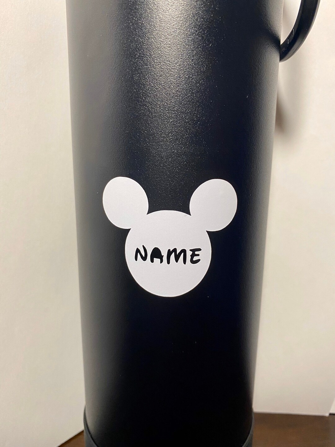 Mickey Name Vinyl Decal - Etsy