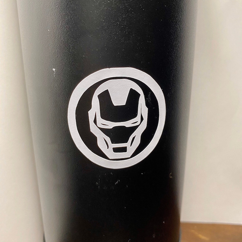 Iron Man Decal - Etsy