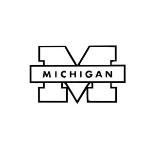 Uofm Vinyl Decal - Etsy