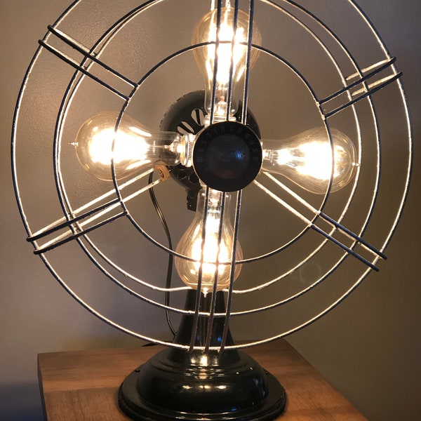 Fan Lamp - Etsy