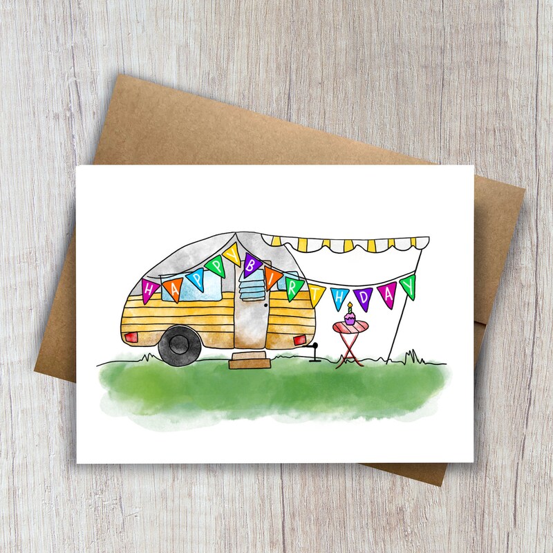 Camper Cards - Etsy