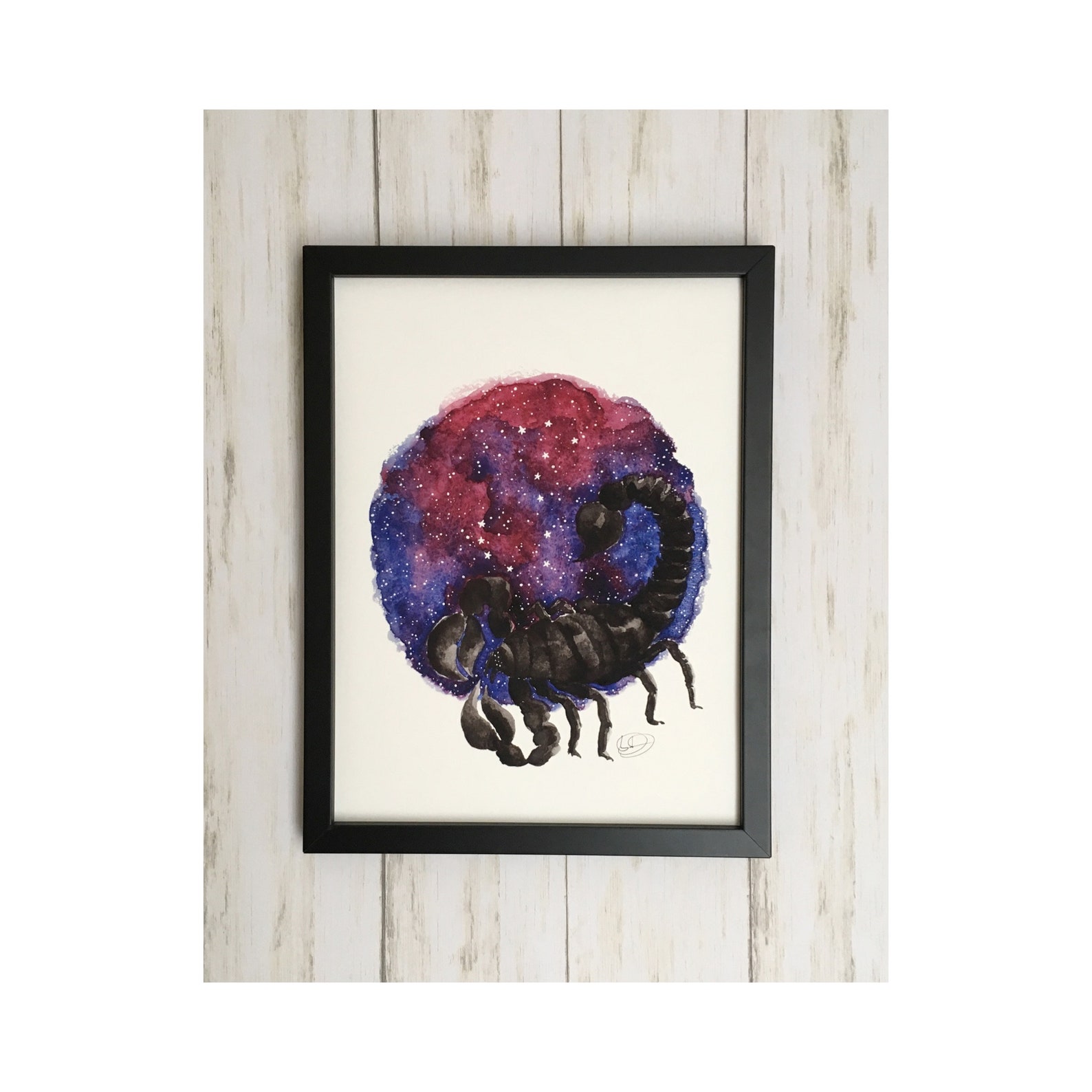 Scorpio Watercolor Printable Package Instant Download | Etsy