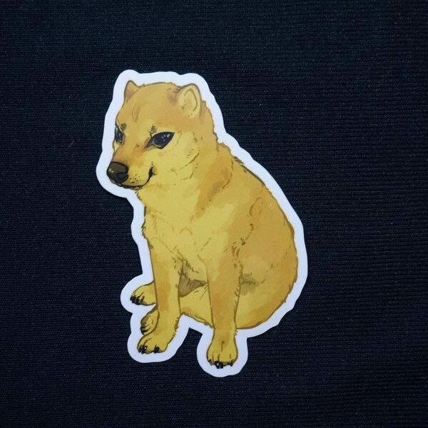 Buy Cheems Sticker Online In India - Etsy India