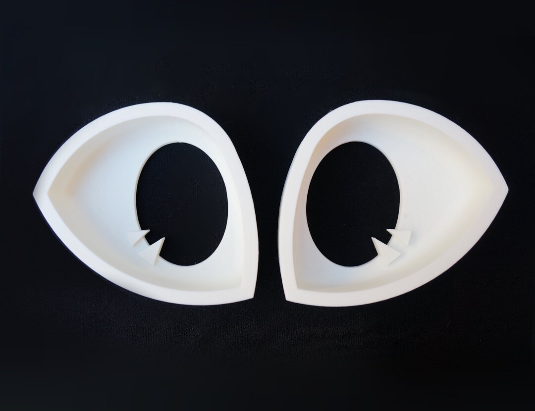 Follow-me Fursuit Eye Blanks / LIGHT SHINE / 3d Printed - Etsy