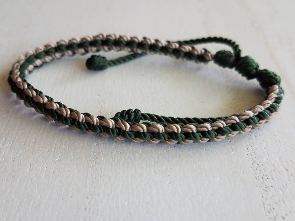 Braided Bracelet String Bracelet Bracelet for Men Gift for | Etsy