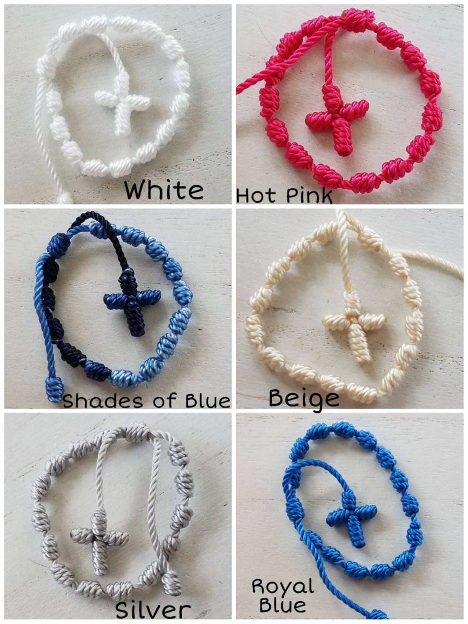 TODDLER SIZE Bracelet Bracelet for Kids Knotted Cross | Etsy