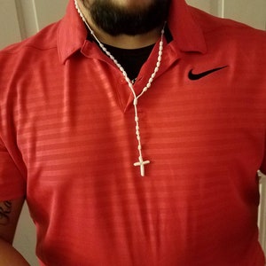 Knotted String Rosary, Prayer Necklace, Rosary Made of String, Colorful ...