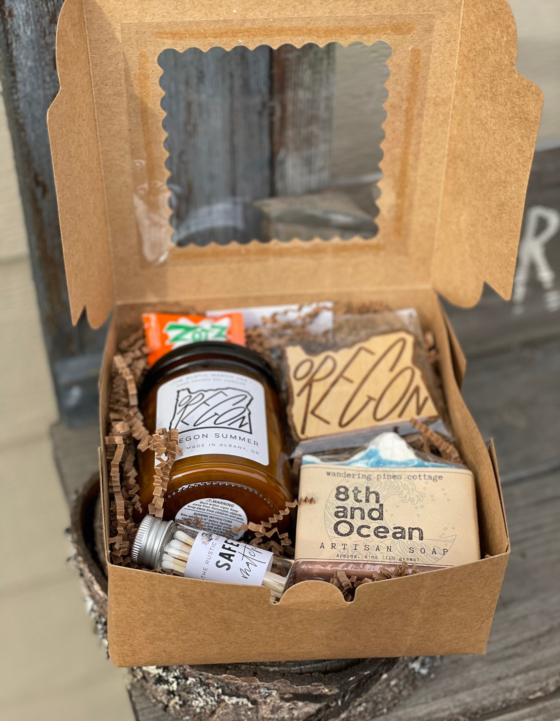 Oregon Gift Box PNW Oregon Gift Box Gift for Her Gift for Him Soy ...