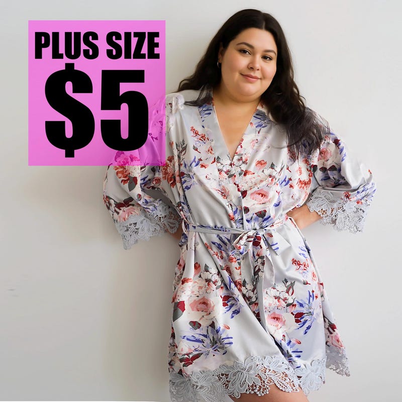 Bridesmaid Robes Floral - Etsy